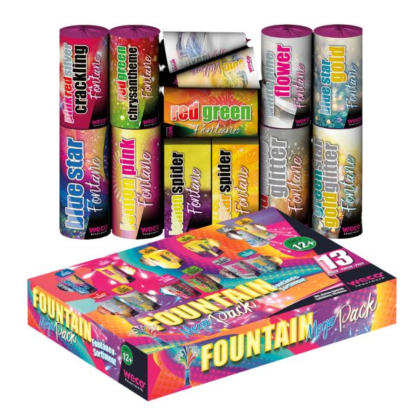 Assortiment de fontaines Mega-Pack