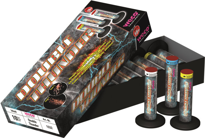Double Thunder | Single-Shot von Weco Feuerwerk